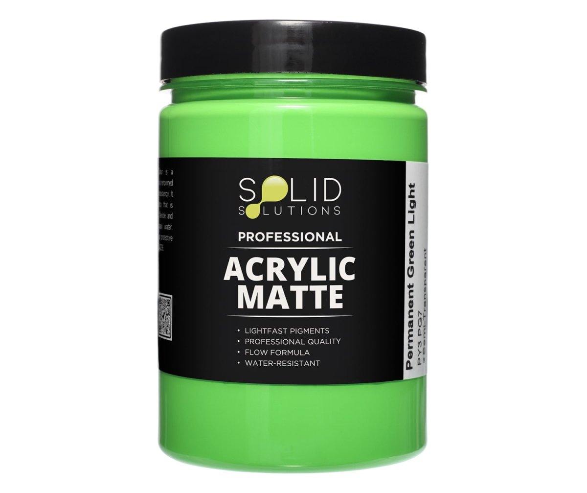 Professional Matte Acrylic Paint – Solid Solutions