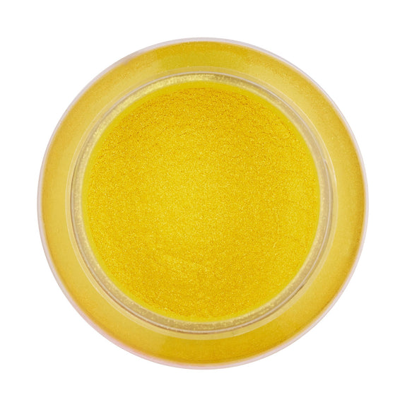 Mica Powder | Saffron Yellow – Solid Solutions