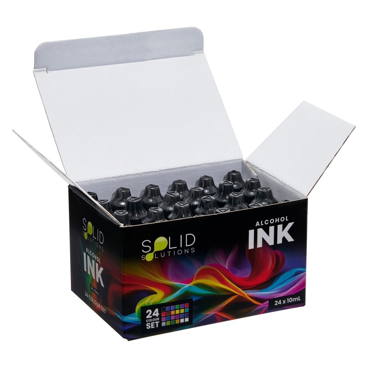 Alcohol Inks Set of 24 – Solid Solutions