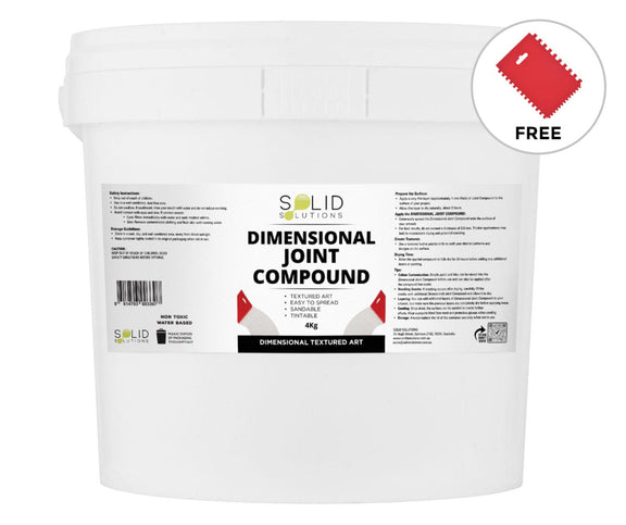 Dimensional Joint Compound | Textured Art 4 Kg – Solid Solutions