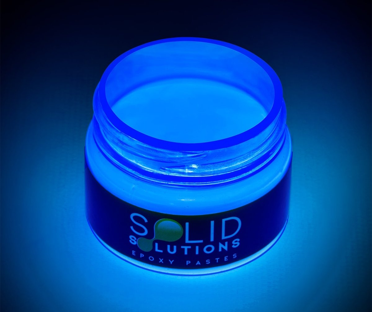 Epoxy Resin Pigment Paste | Fluorescent Deep Ocean Blue – Solid Solutions