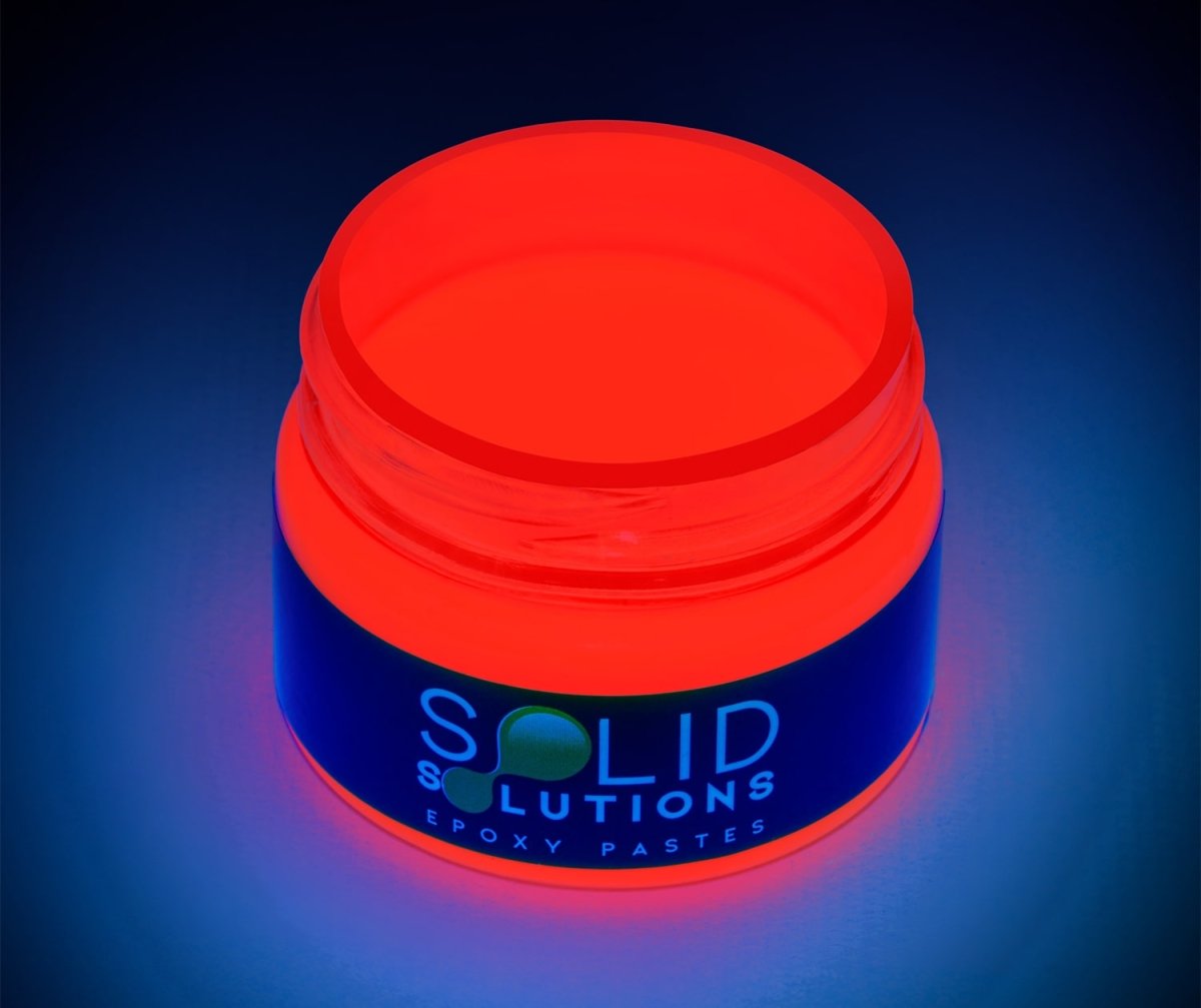 Epoxy Resin Pigment Paste | Fluorescent Dragonfruit Red – Solid Solutions