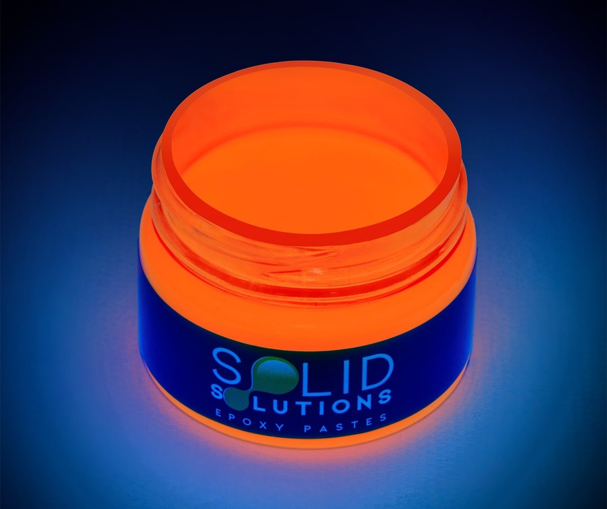 Epoxy Resin Pigment Paste | Fluorescent Vivid Orange – Solid Solutions