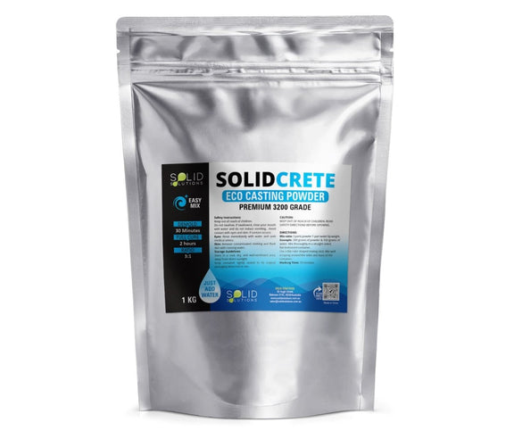 SOLIDCRETE | Eco Casting Powder 1 KG – Solid Solutions