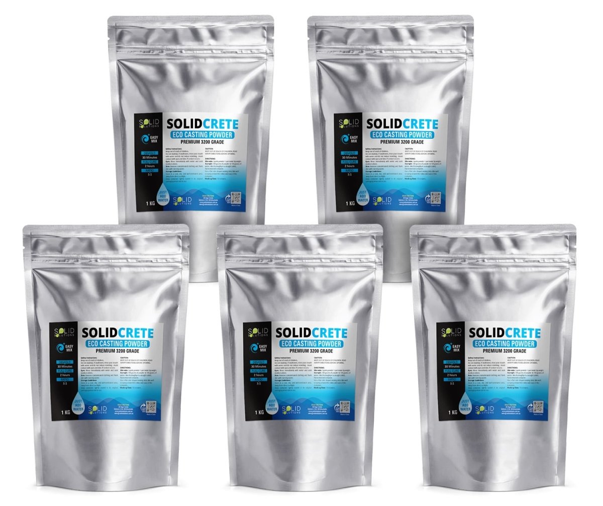 SOLIDCRETE | Eco Casting Powder 5 KG – Solid Solutions