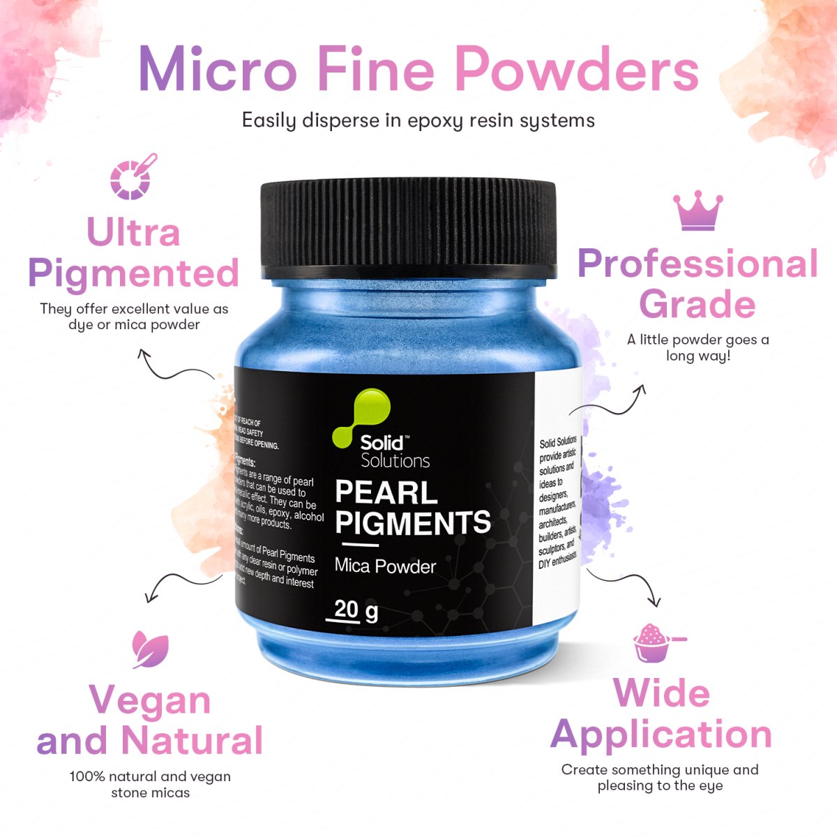 Mica Powder | Cobalt Dream – Solid Solutions
