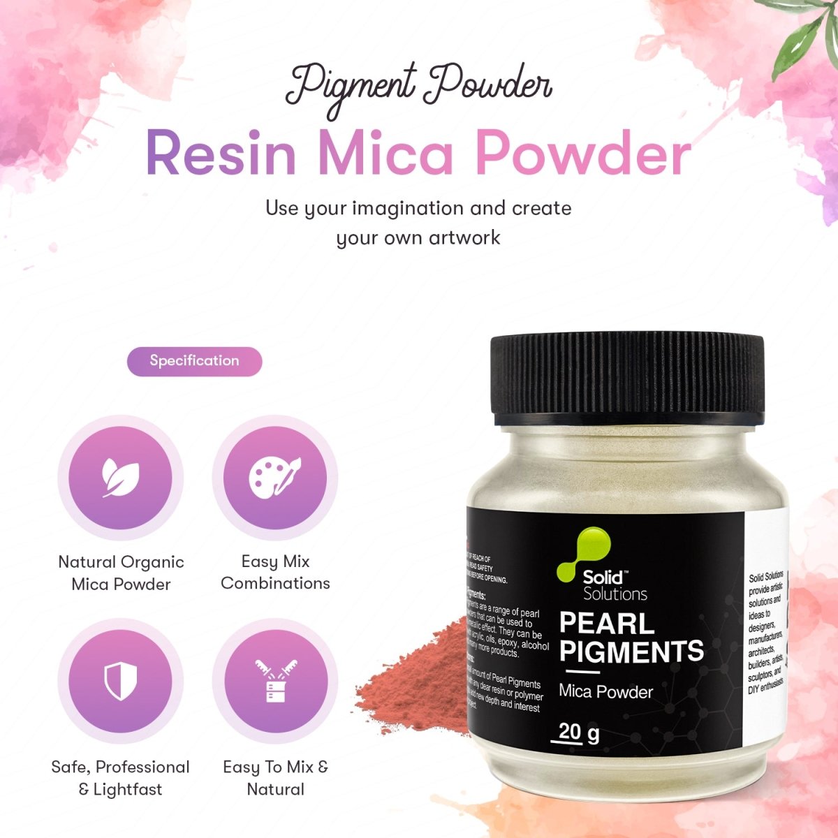 Mica Powder | Interference Blue – Solid Solutions