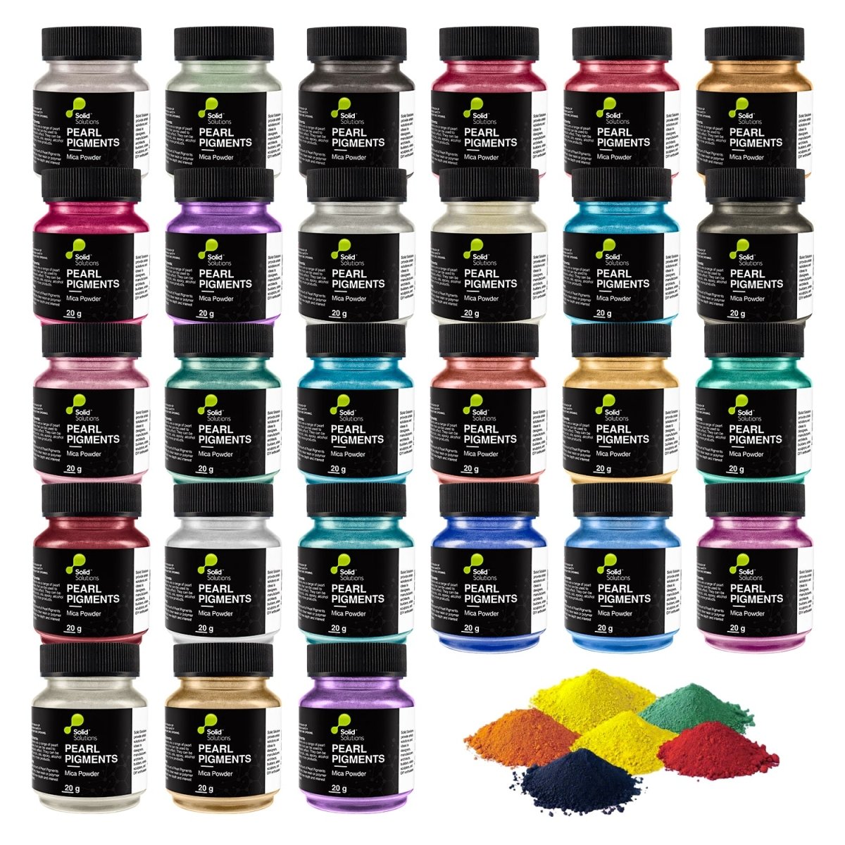 Mica Powder | Iridescent Berry – Solid Solutions