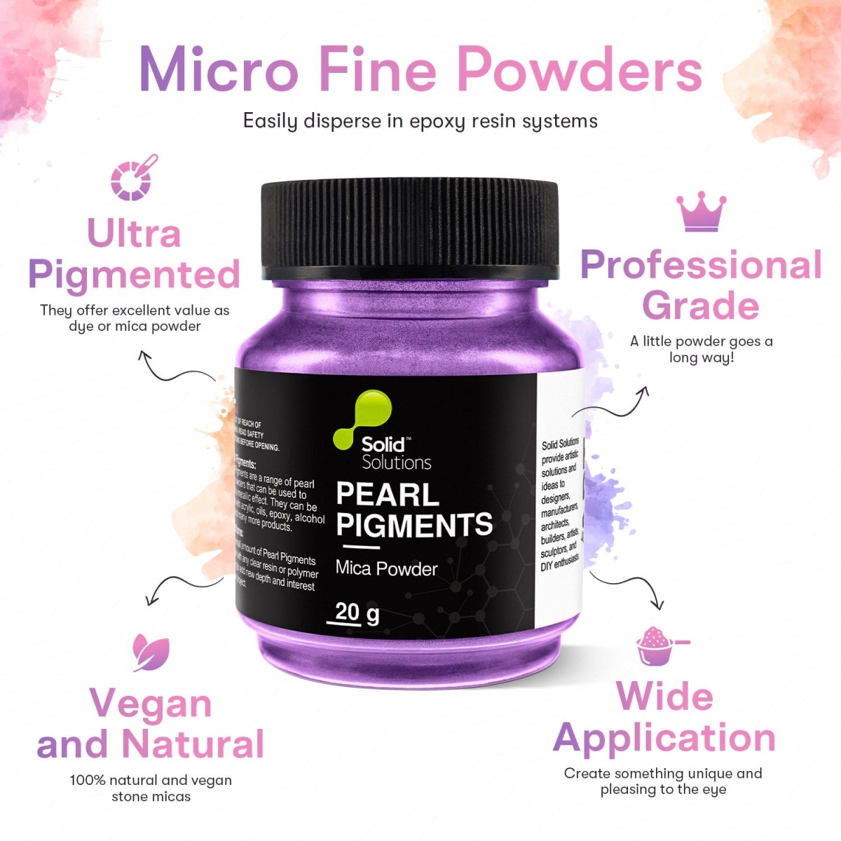Mica Powder | Lilac – Solid Solutions