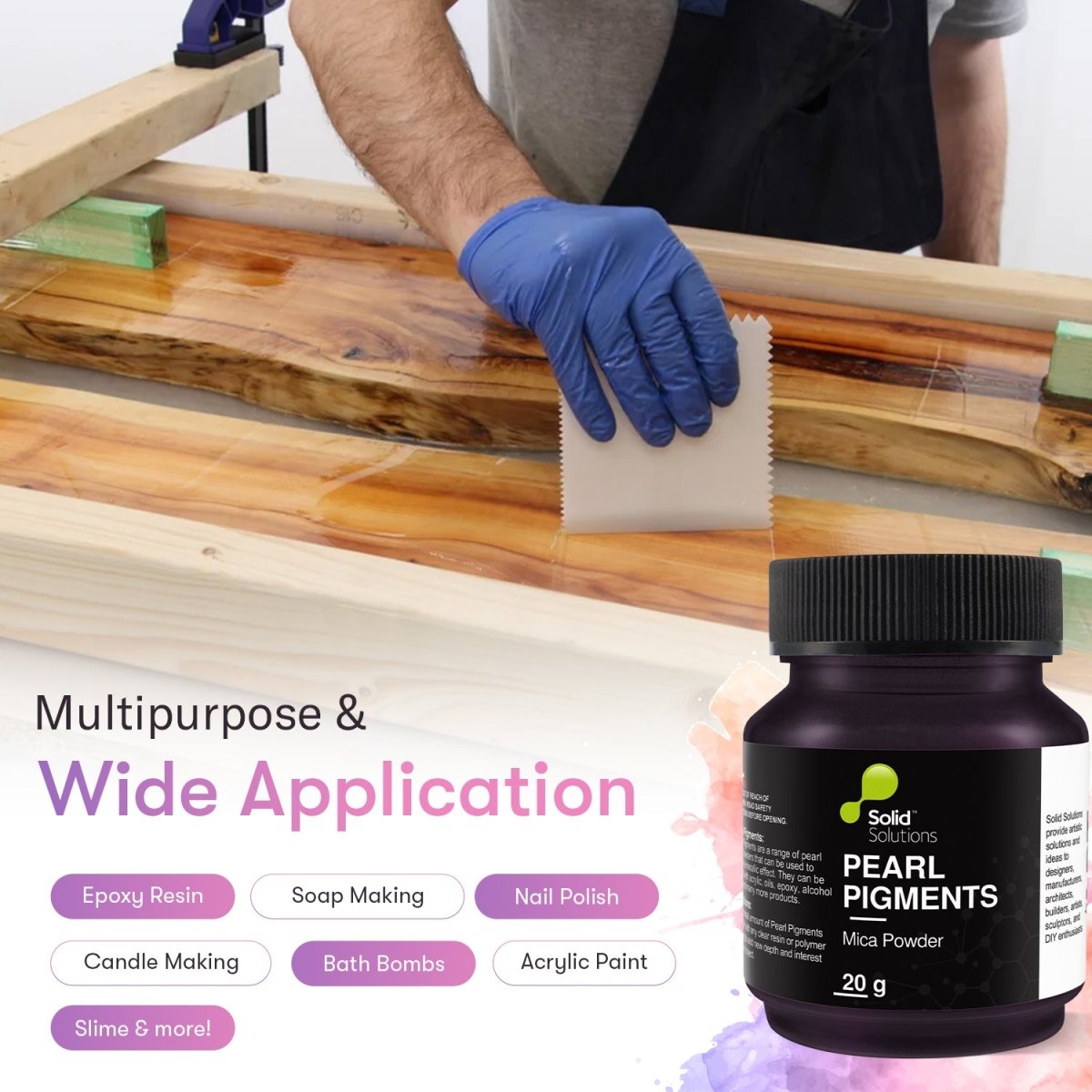 Mica Powder | Plum – Solid Solutions