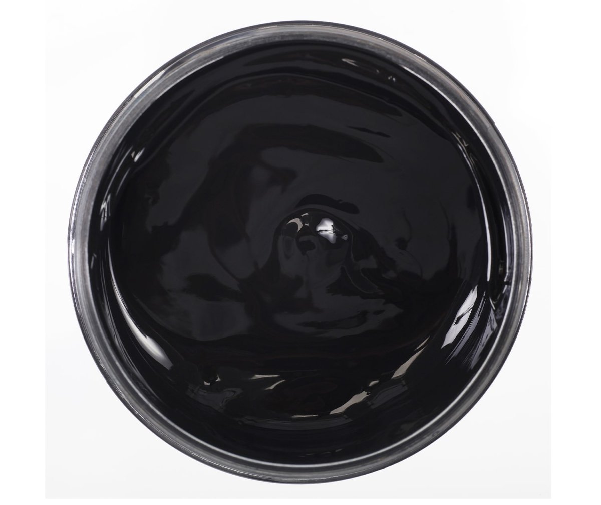 Acrylic Paint | Carbon Black - 1 Litre – Solid Solutions