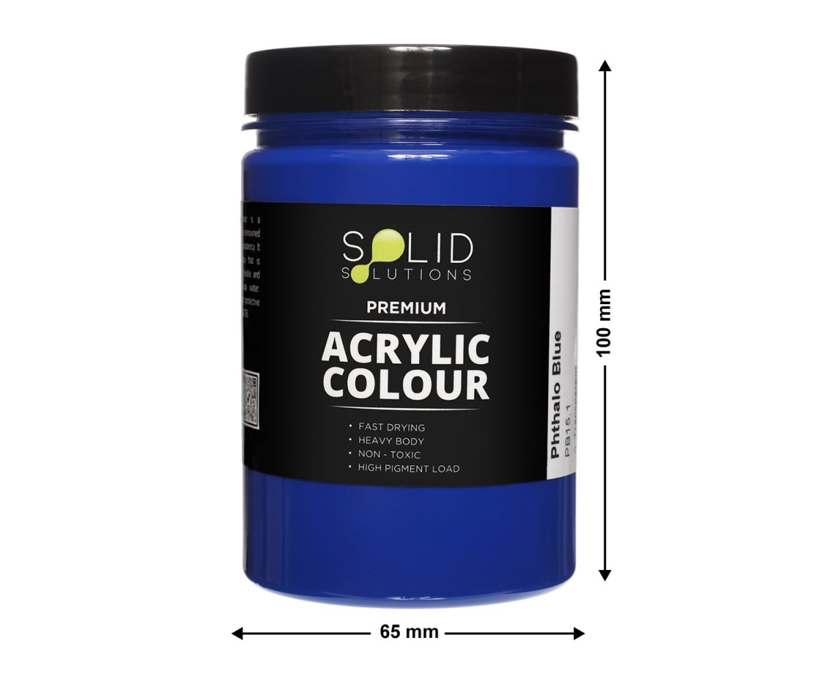 Acrylic Paint | Phthalo Blue - 250ml – Solid Solutions